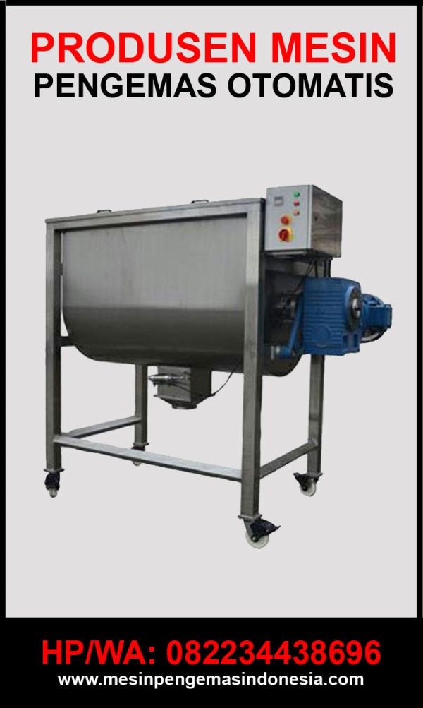 HP/WA:082234438696 | MESIN MIXER RIBBON (PENGADUK POWDER)