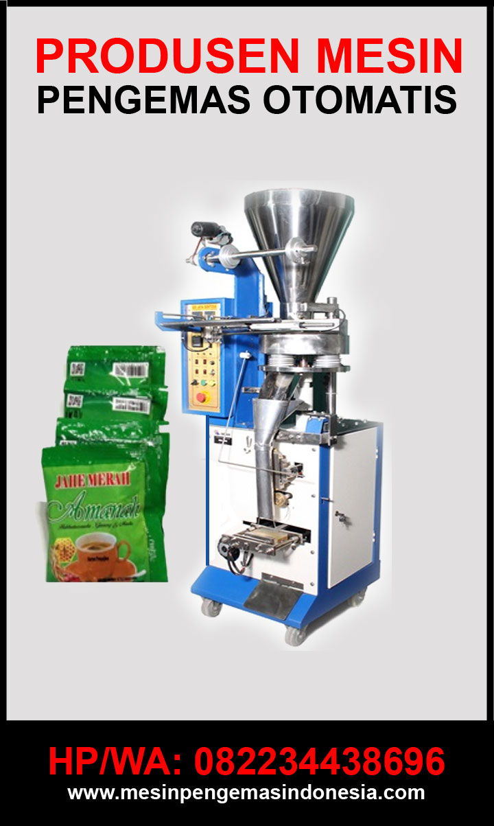 HP/WA: 082234438696 | MESIN PENGEMAS/PACKING JAHE SACHET